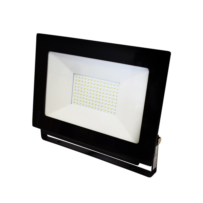 Reflector LED IP65, 150W, 2.700K, negro – SAMAC